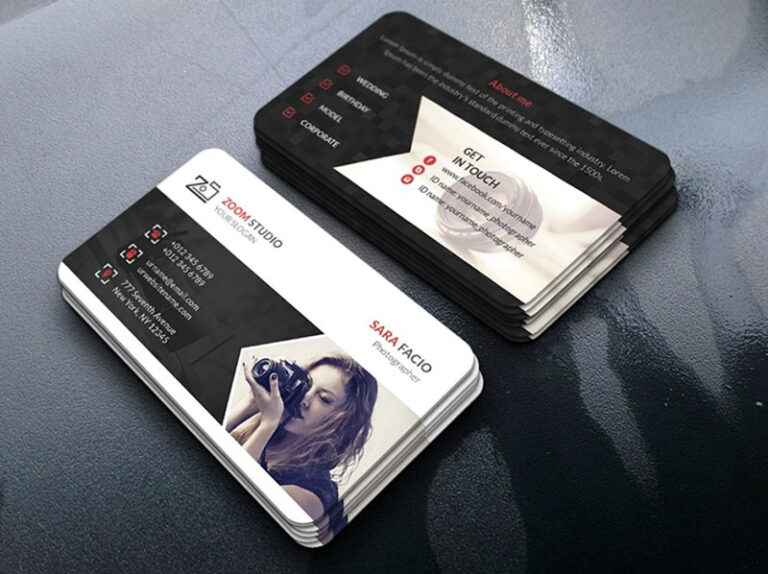 Great Photography Business Cards Ideas and Examples