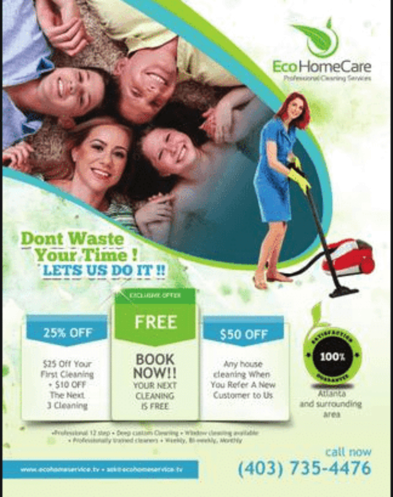 Cleaning Service Advertisement Examples to Inspire You