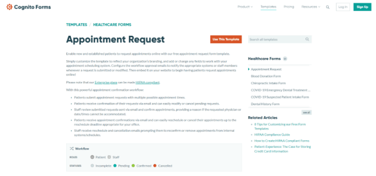 The Best Appointment Form Templates for Your Business