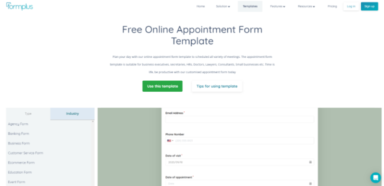 The Best Appointment Form Templates for Your Business
