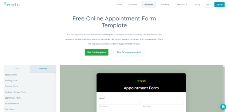 The Best Appointment Form Templates for Your Business