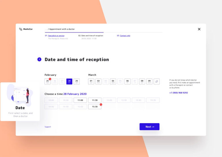 Top Booking Page Design Examples in 2024