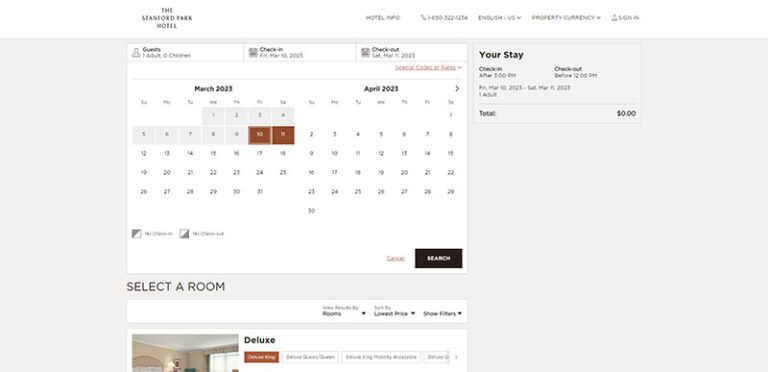 Top Booking Page Design Examples in 2024