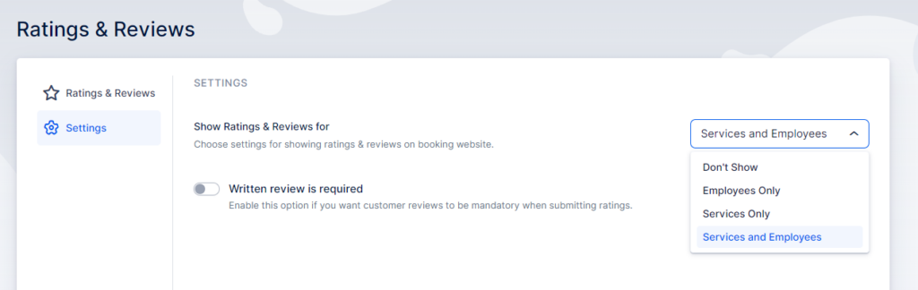Ratings & Reviews - Trafft