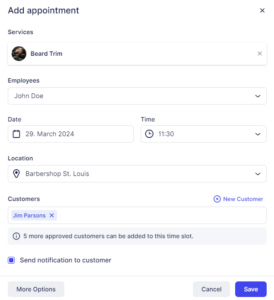 Managing Appointments - Trafft